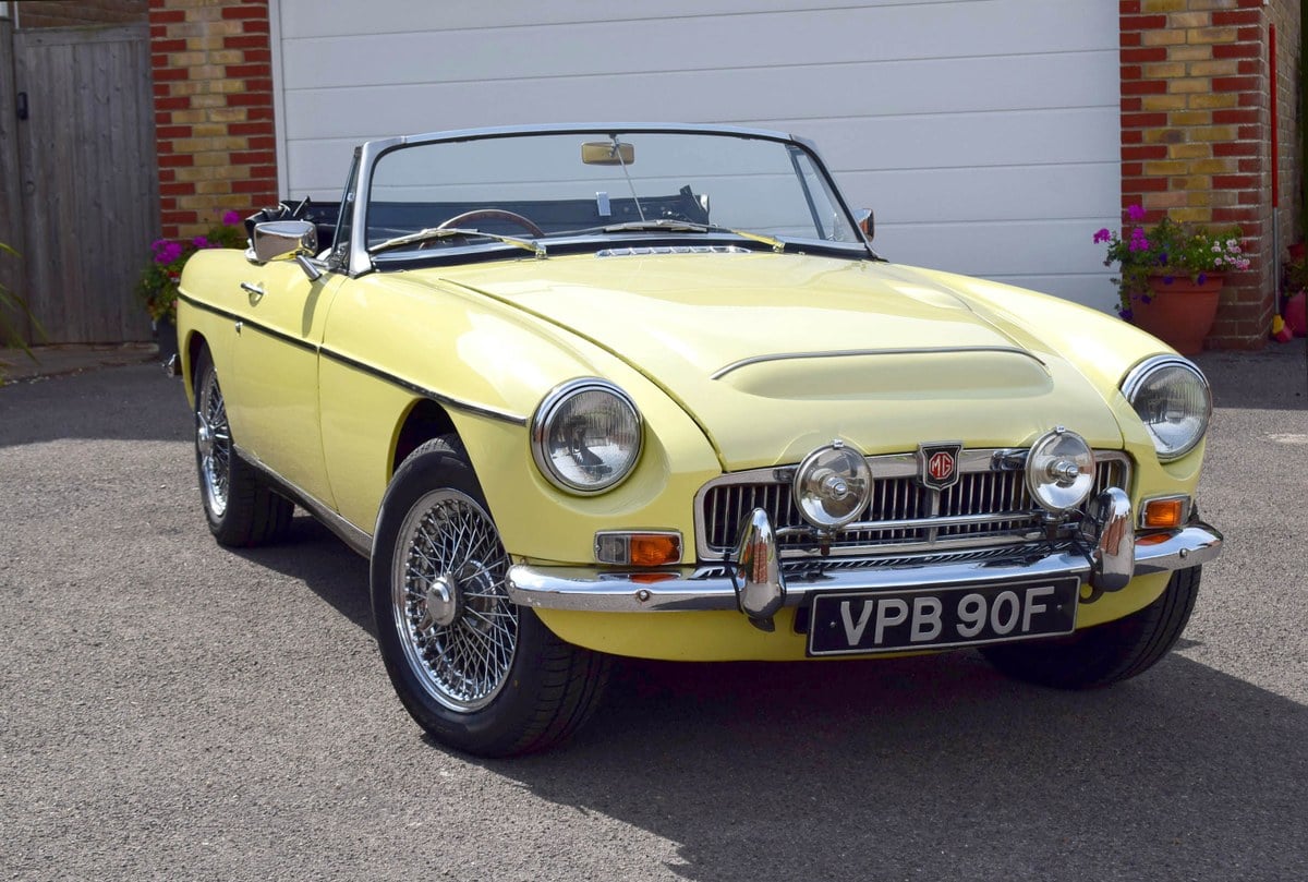 1968 MG MGC VIN GCN11064G | Hagerty Valuation Tools